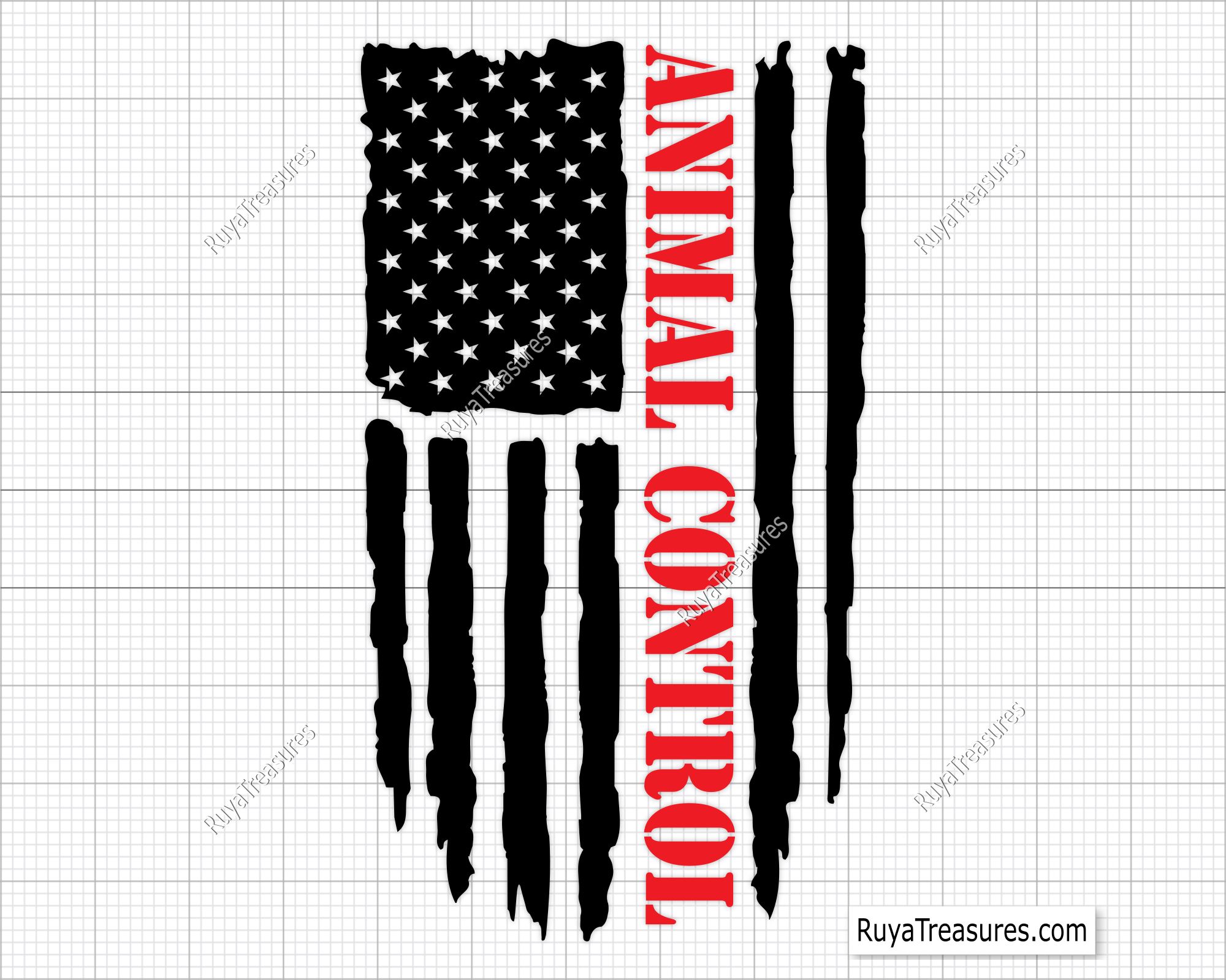 Animal Control Flag Svg Png – RuyaTreasures