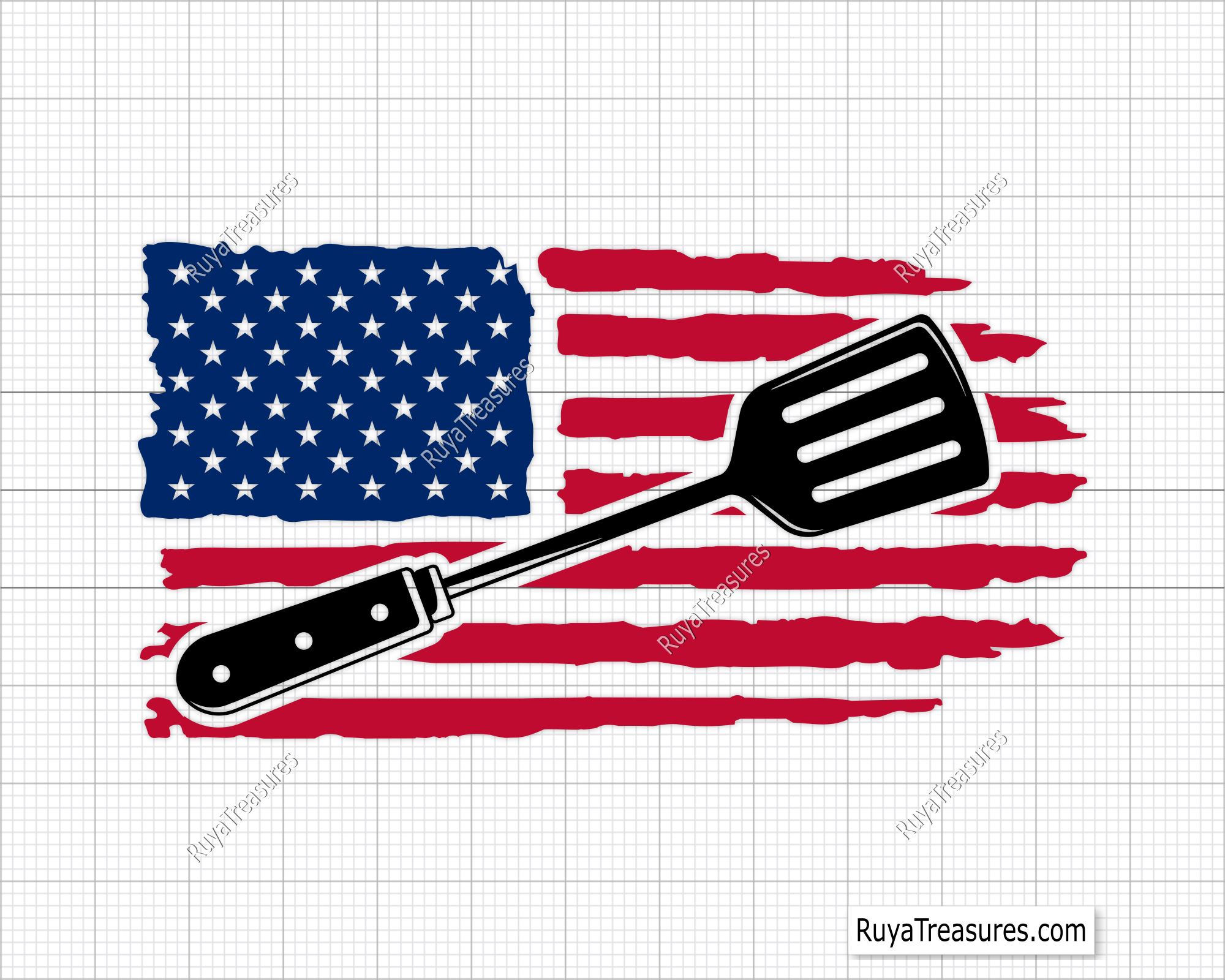 Barbecue Flag Svg – RuyaTreasures