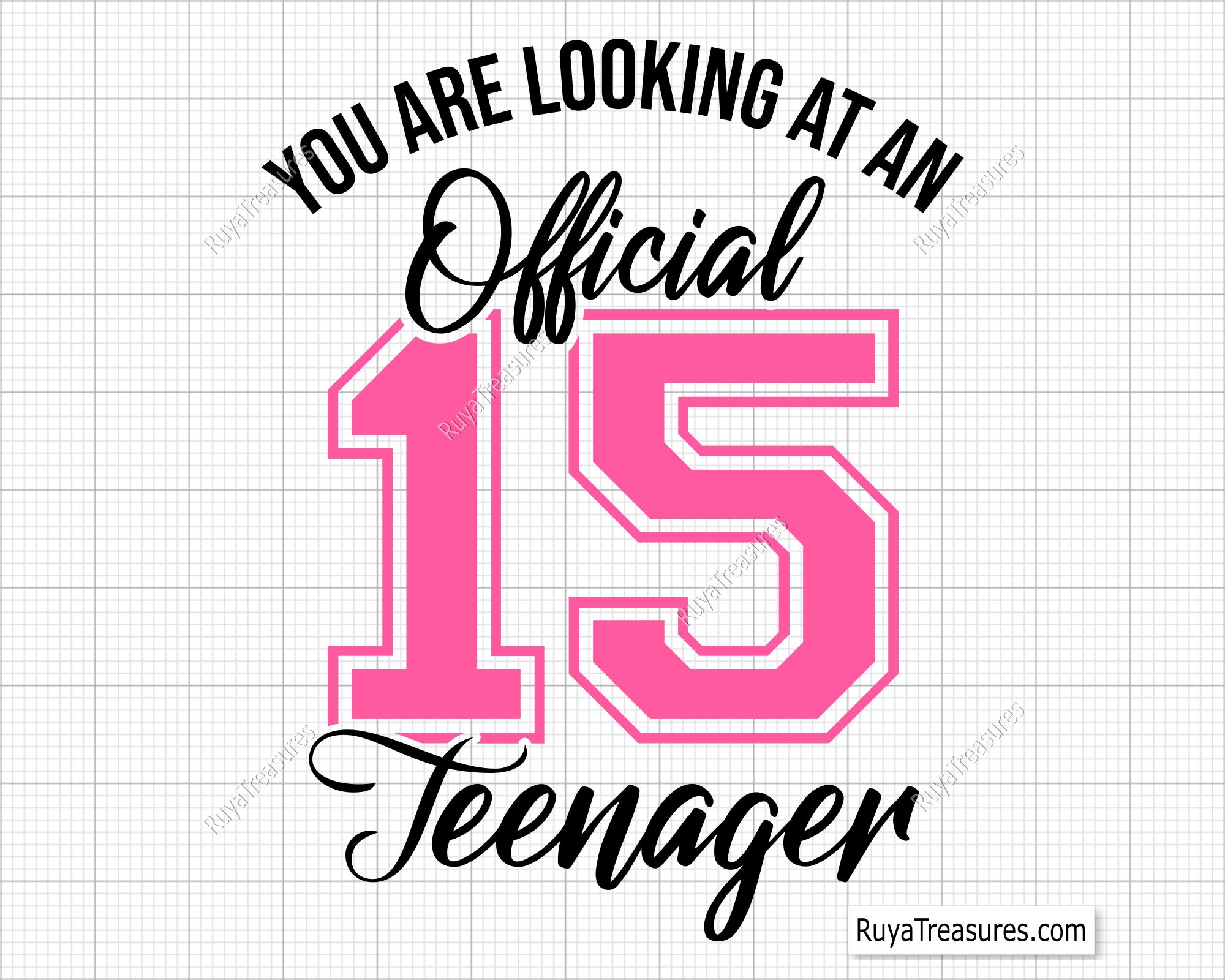 15 Official Teenager Svg Png – RuyaTreasures